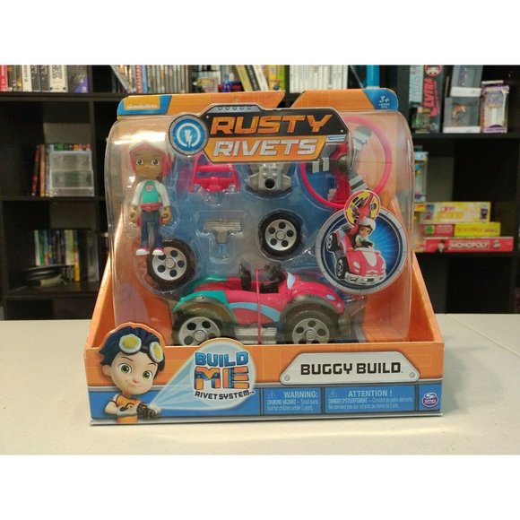 Spin Master Nickelodeon | Toys | Rusty Rivets Nickelodeon Build Me Car ...